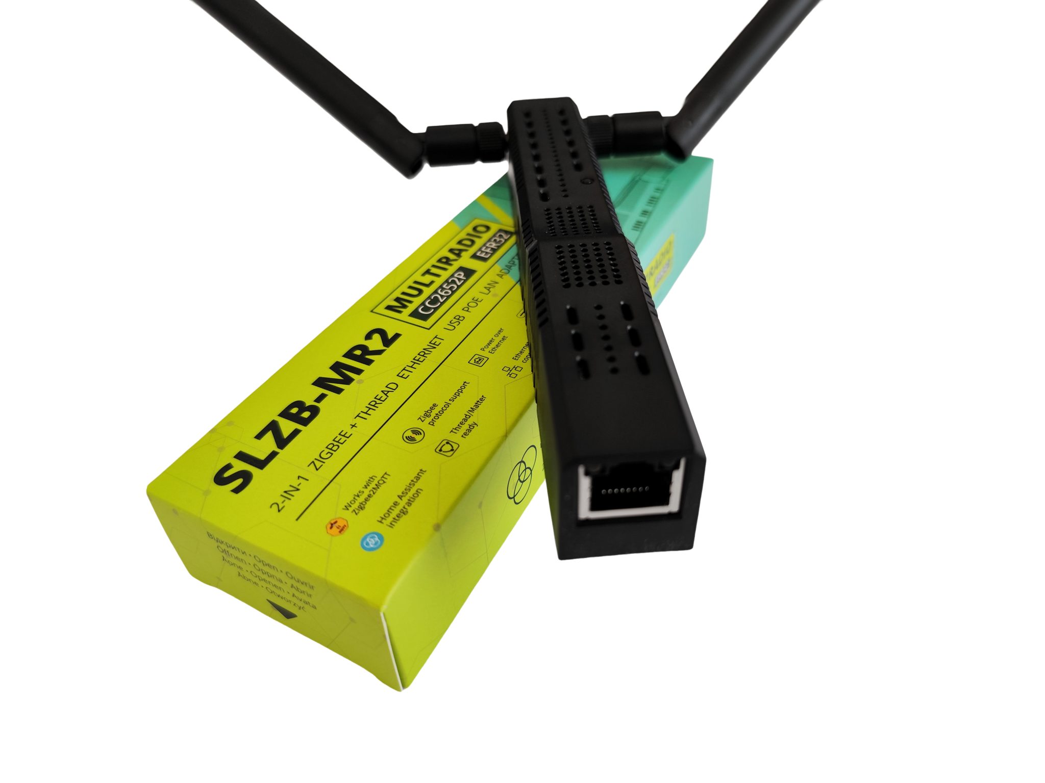 SLZB-MR2 Zigbee Thread Ethernet PoE LAN USB WiFi Adapter CC2652P EFR32 ...