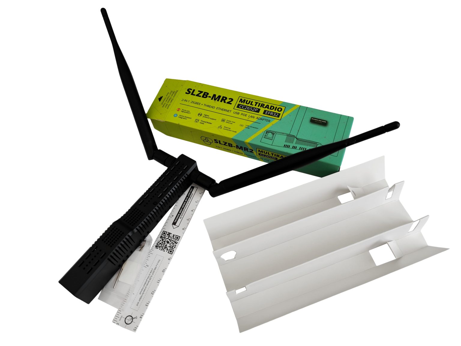 SLZB-MR2 Zigbee Thread Ethernet PoE LAN USB WiFi Adapter CC2652P EFR32 ...